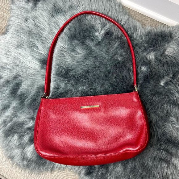 Texier | Bags | Texier Red Leather Hobo Bag Made In France | Poshmark